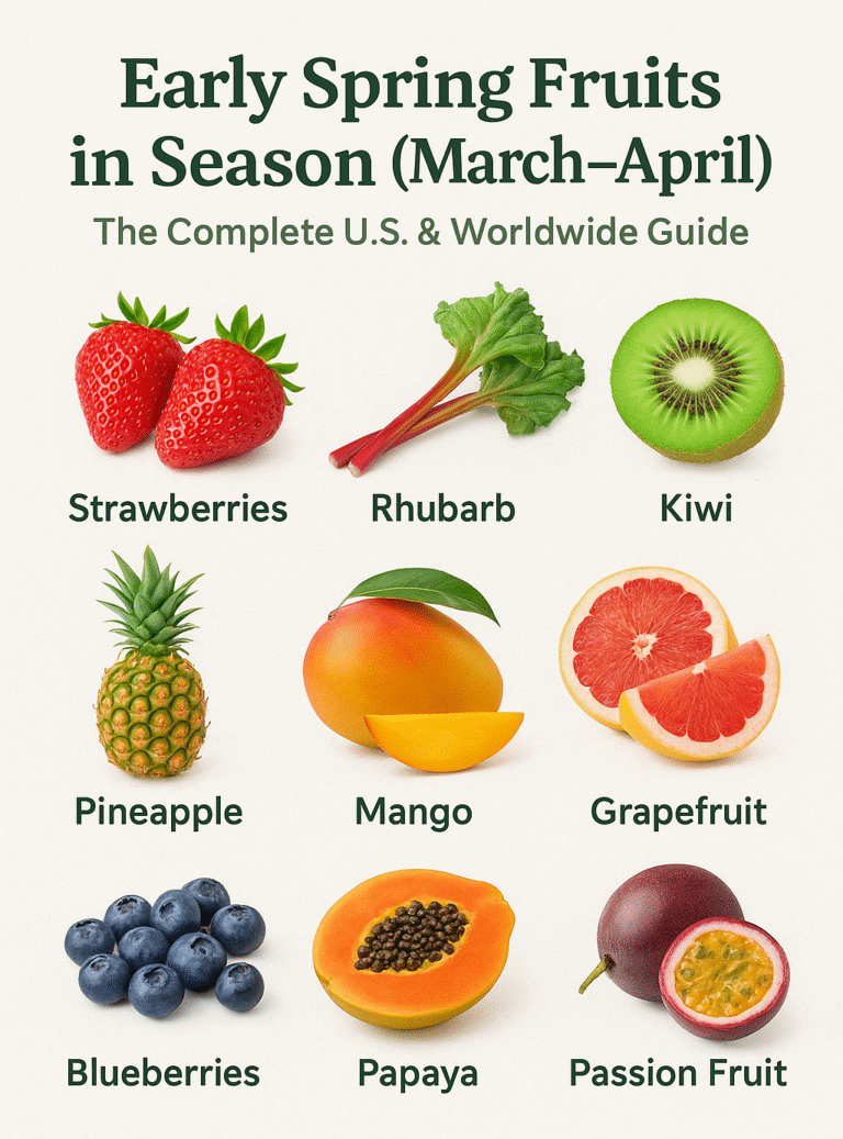 13 Early Spring Fruits in Season (March–April): | fruitpath.com